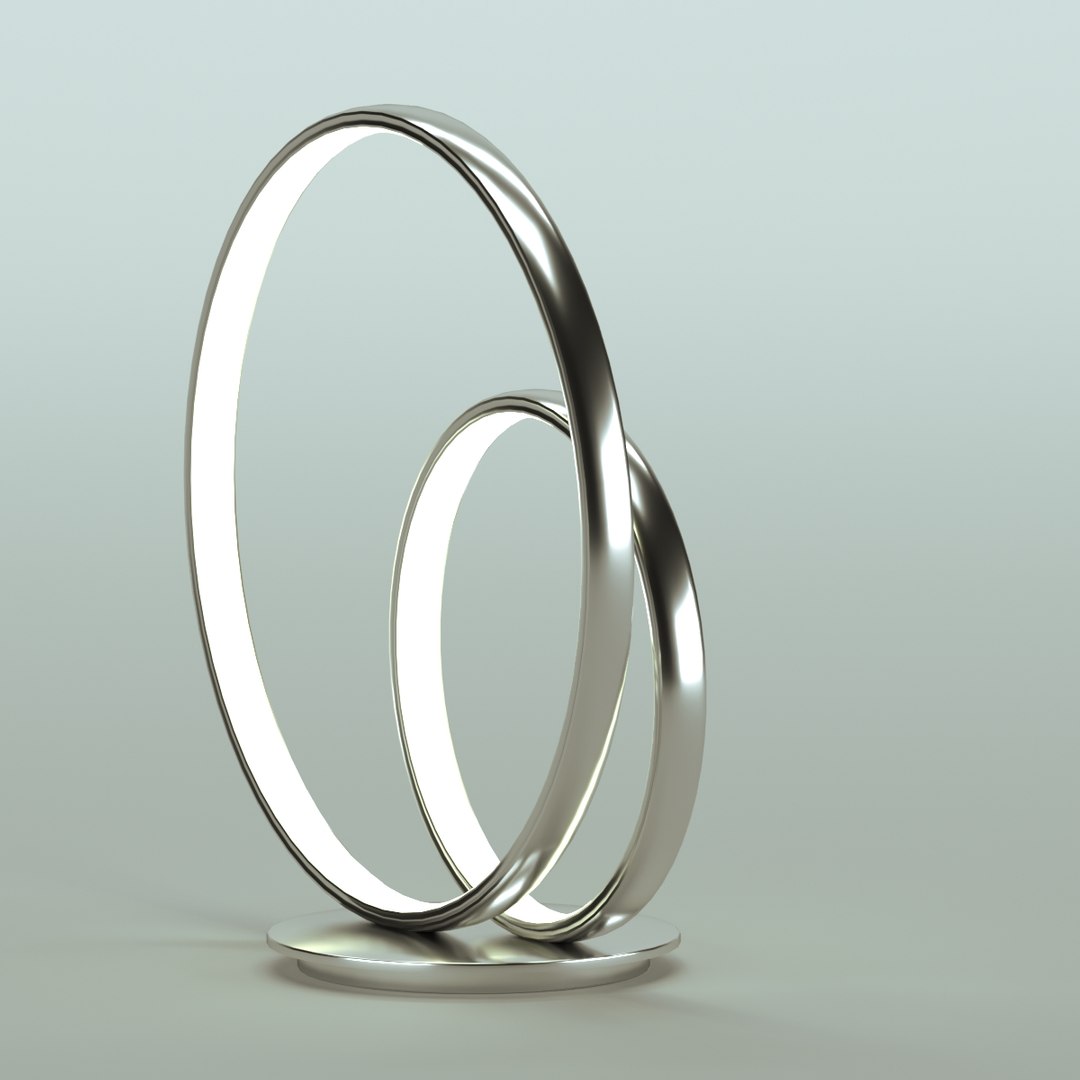 3D model omega 32cm led table lamp - TurboSquid 1512493