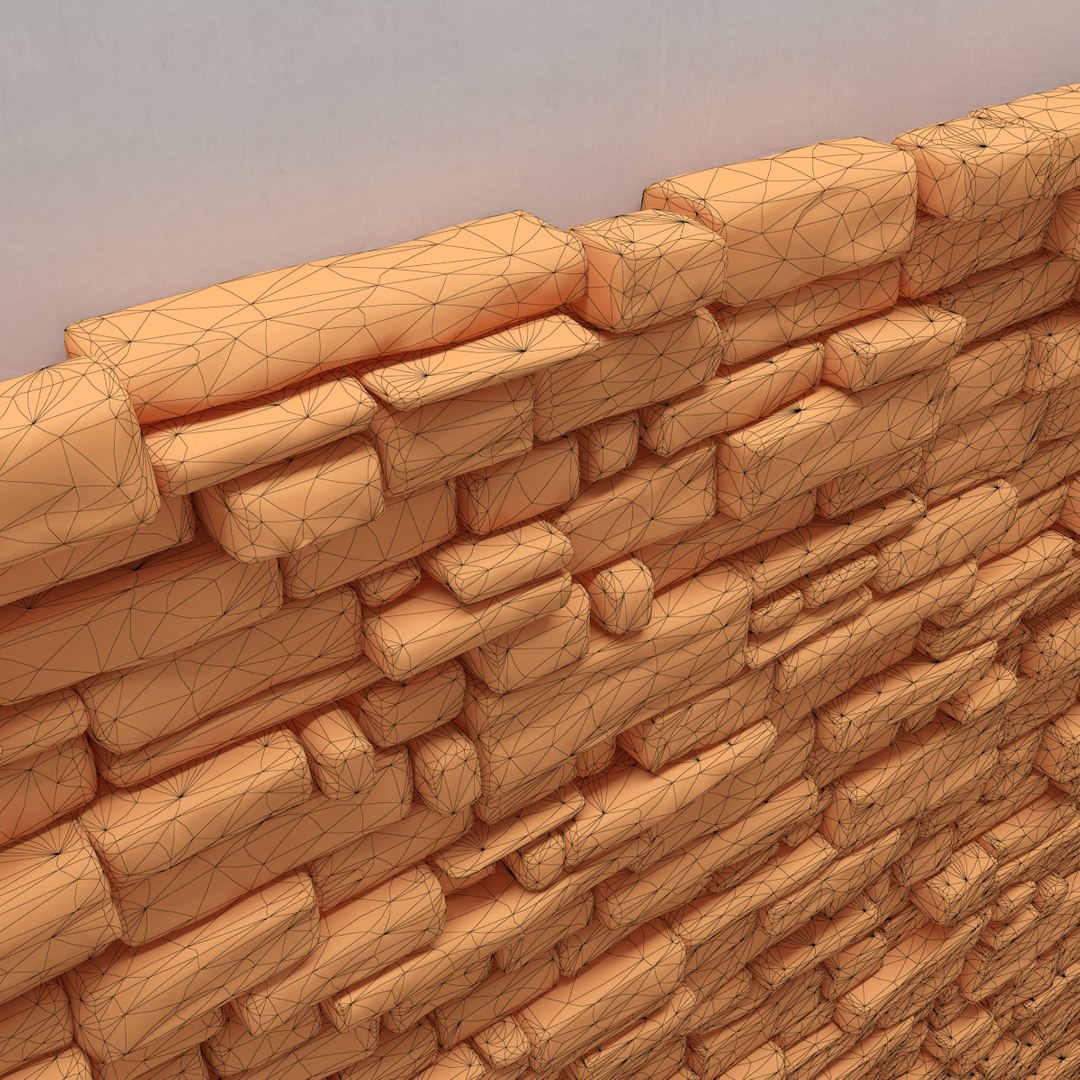 Stone Wall 3D Model - TurboSquid 1477368