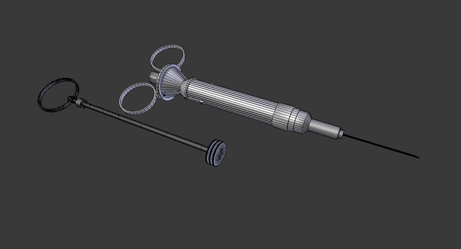 Syringe 3D Model - TurboSquid 1263832