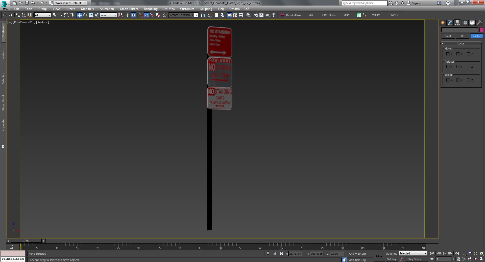 Street Signs 3D Model - TurboSquid 1384804