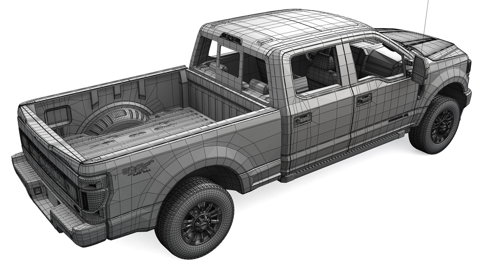 F250 super duty 3D - TurboSquid 1559625