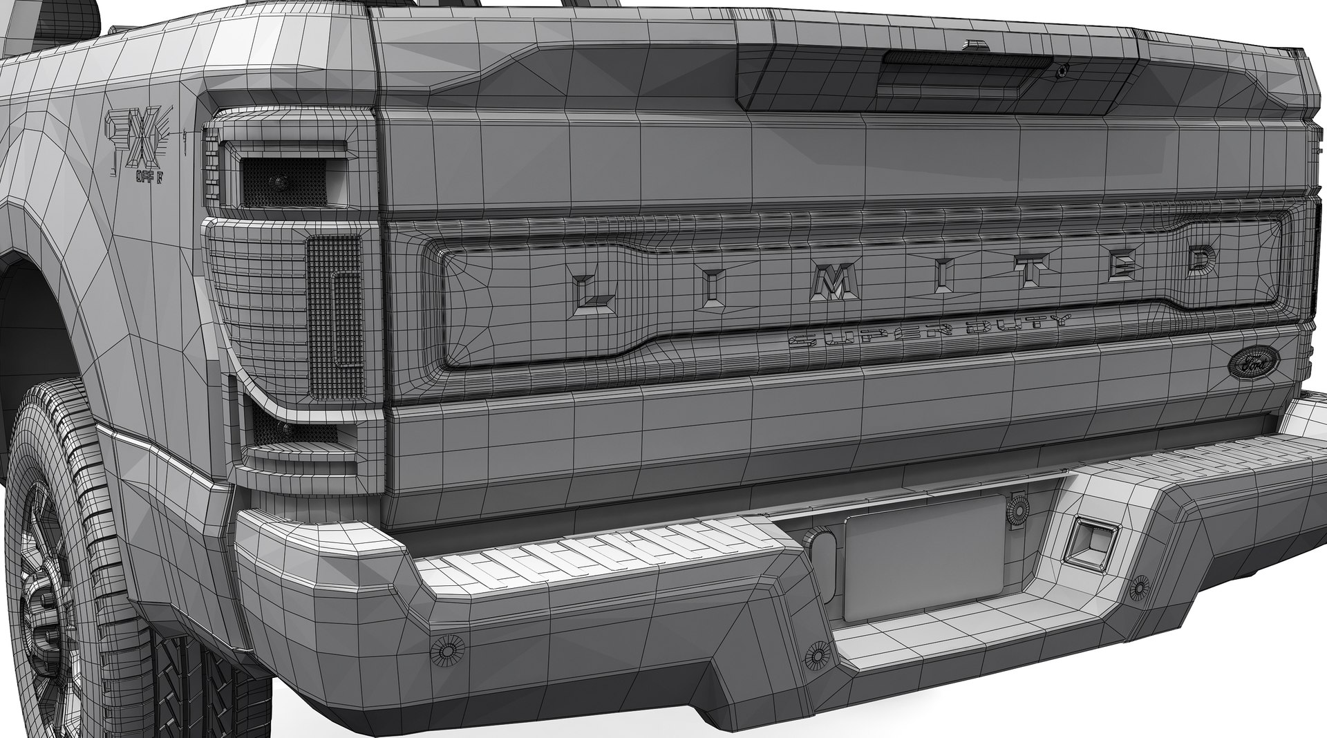 F250 Super Duty 3D - TurboSquid 1559625