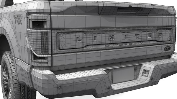 F250 super duty 3D - TurboSquid 1559625
