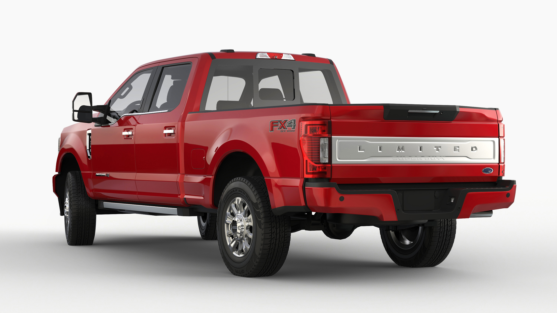 modelo 3d Ford F250 Super Duty Crew Cab (2020) - TurboSquid 1559625