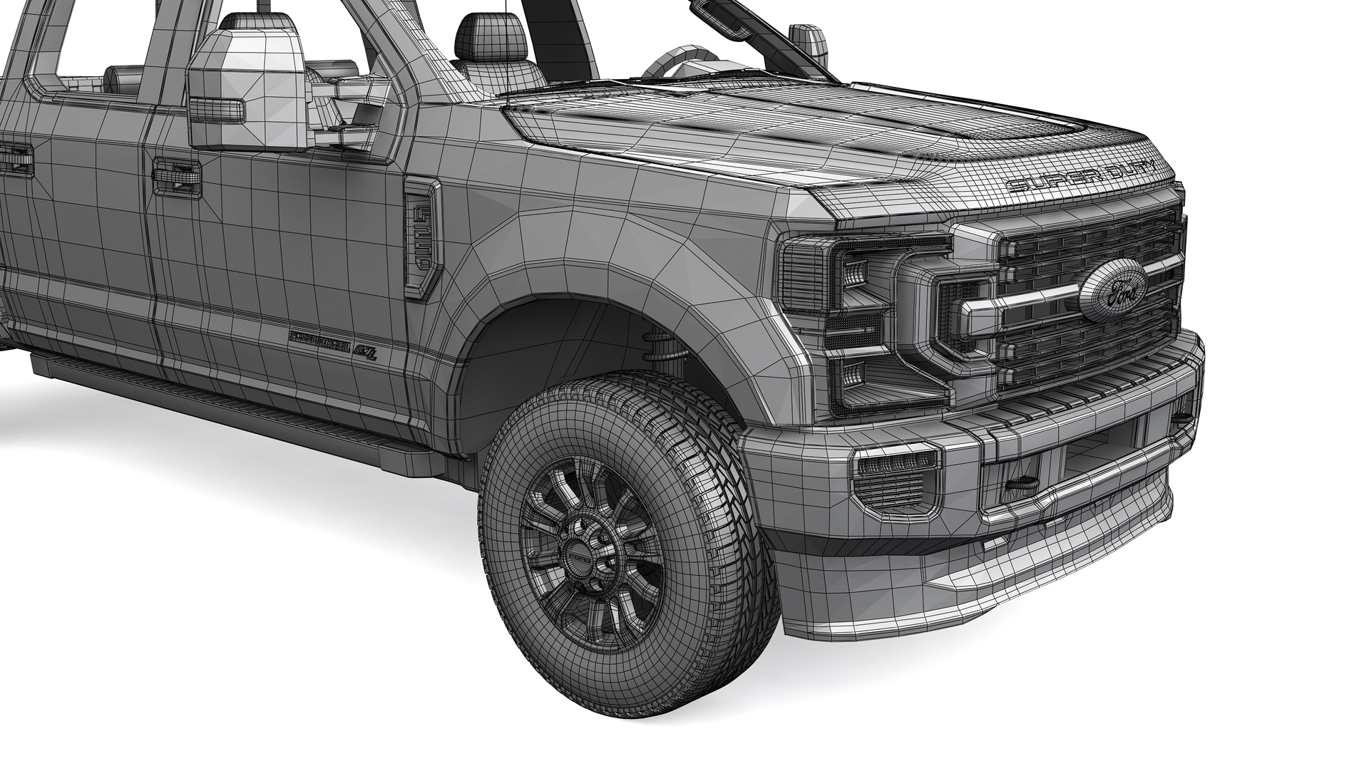 F250 super duty 3D - TurboSquid 1559625