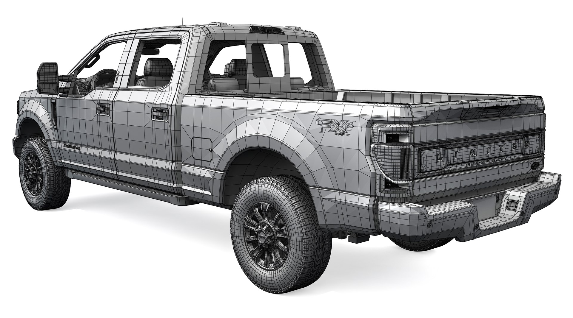 F250 Super Duty 3D - TurboSquid 1559625