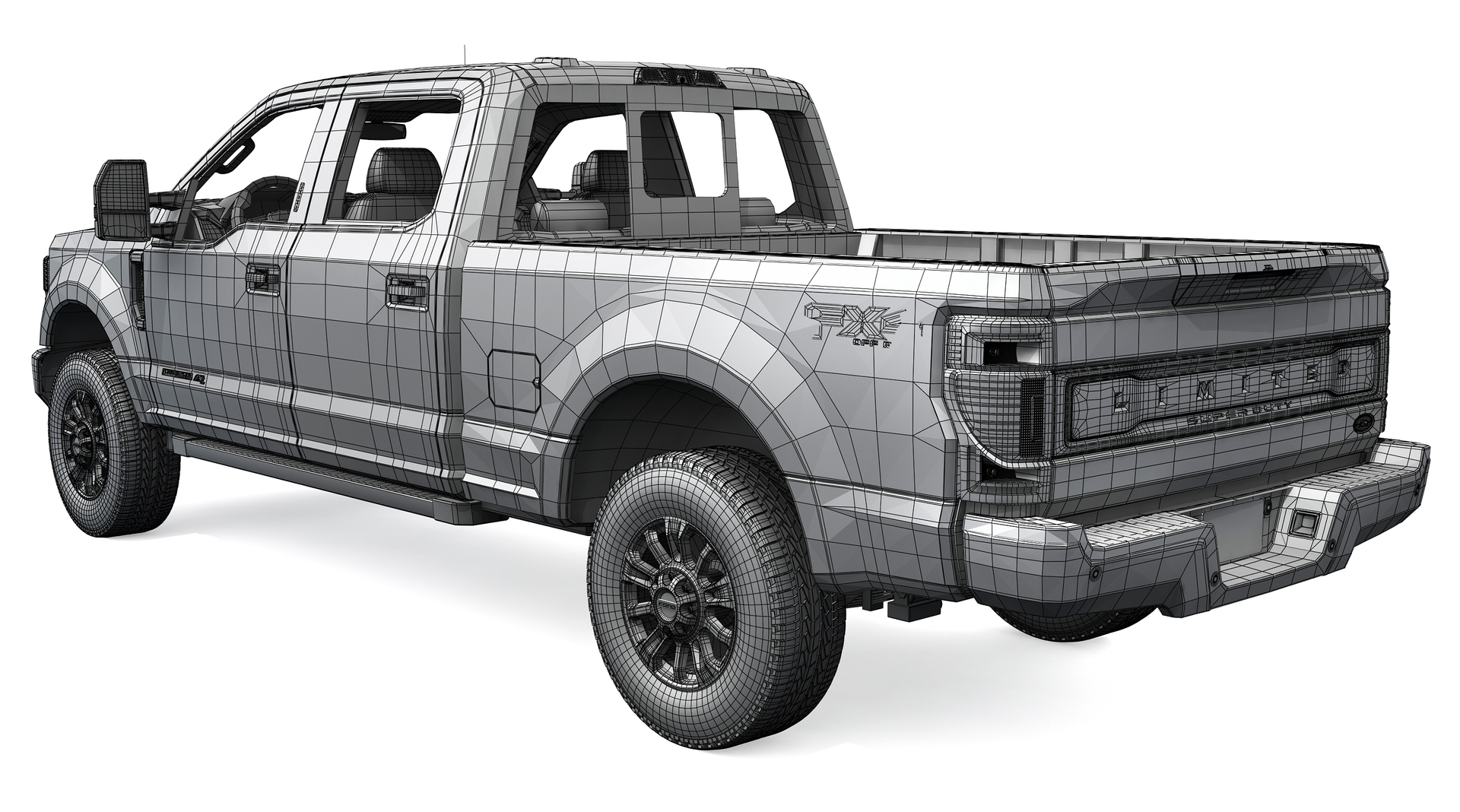 F250 super duty 3D - TurboSquid 1559625