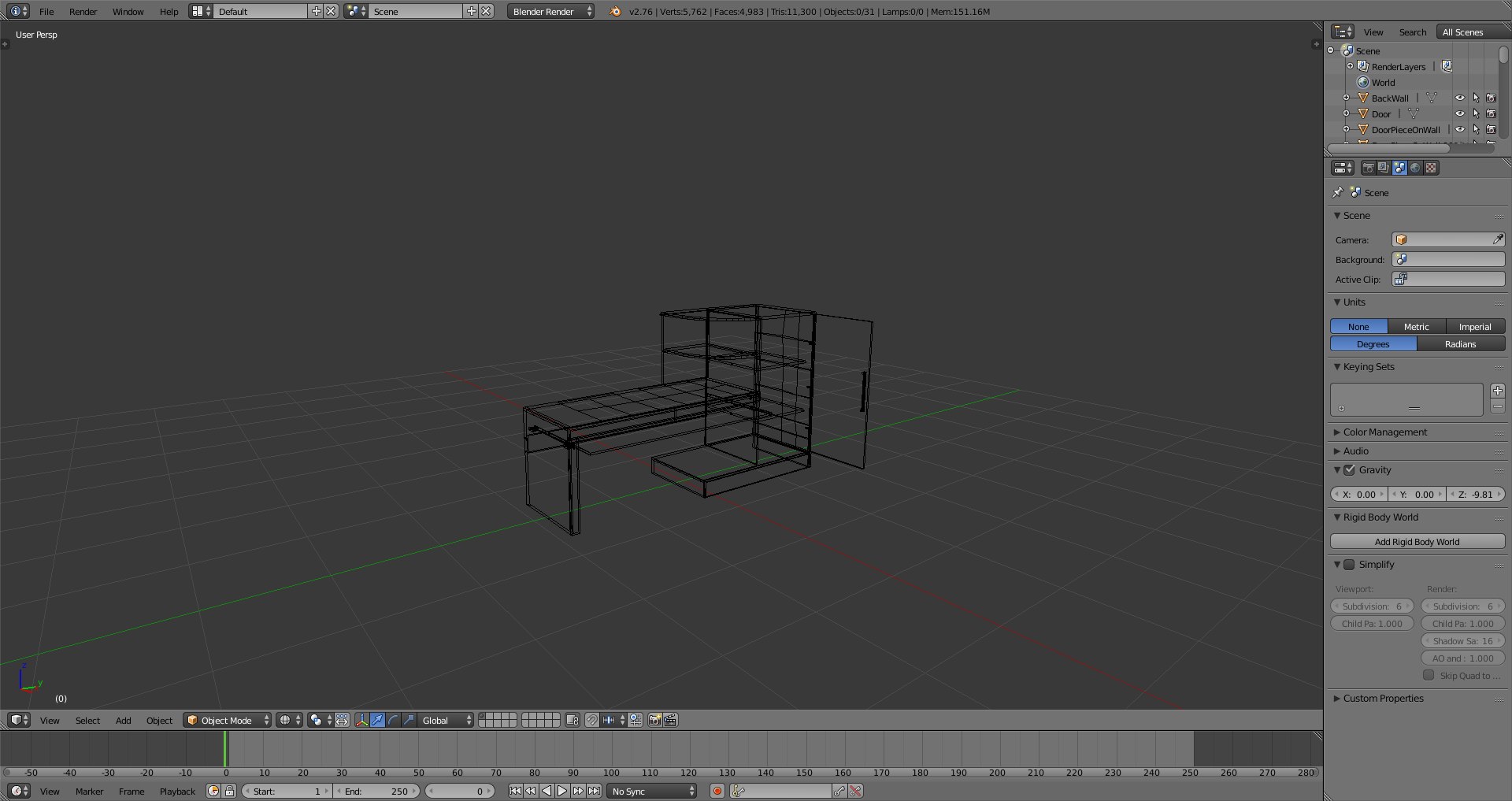 Free Table Normal Bump 3d Model