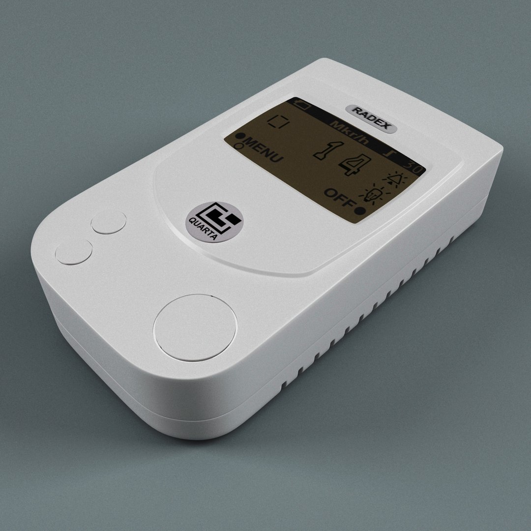 Radiation Detector Dosimeter Radex 3d Max
