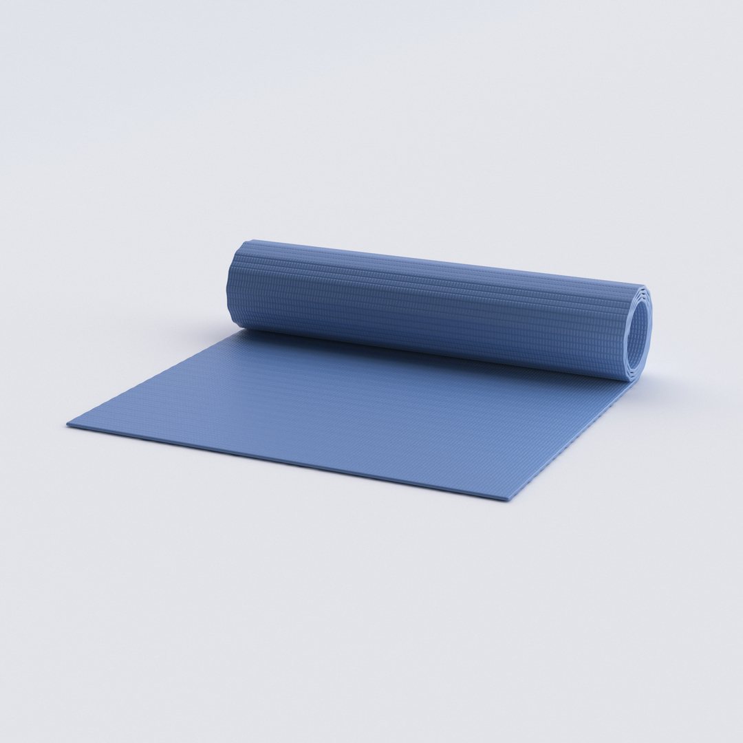 3D Yoga Mat Rigged - TurboSquid 1151469