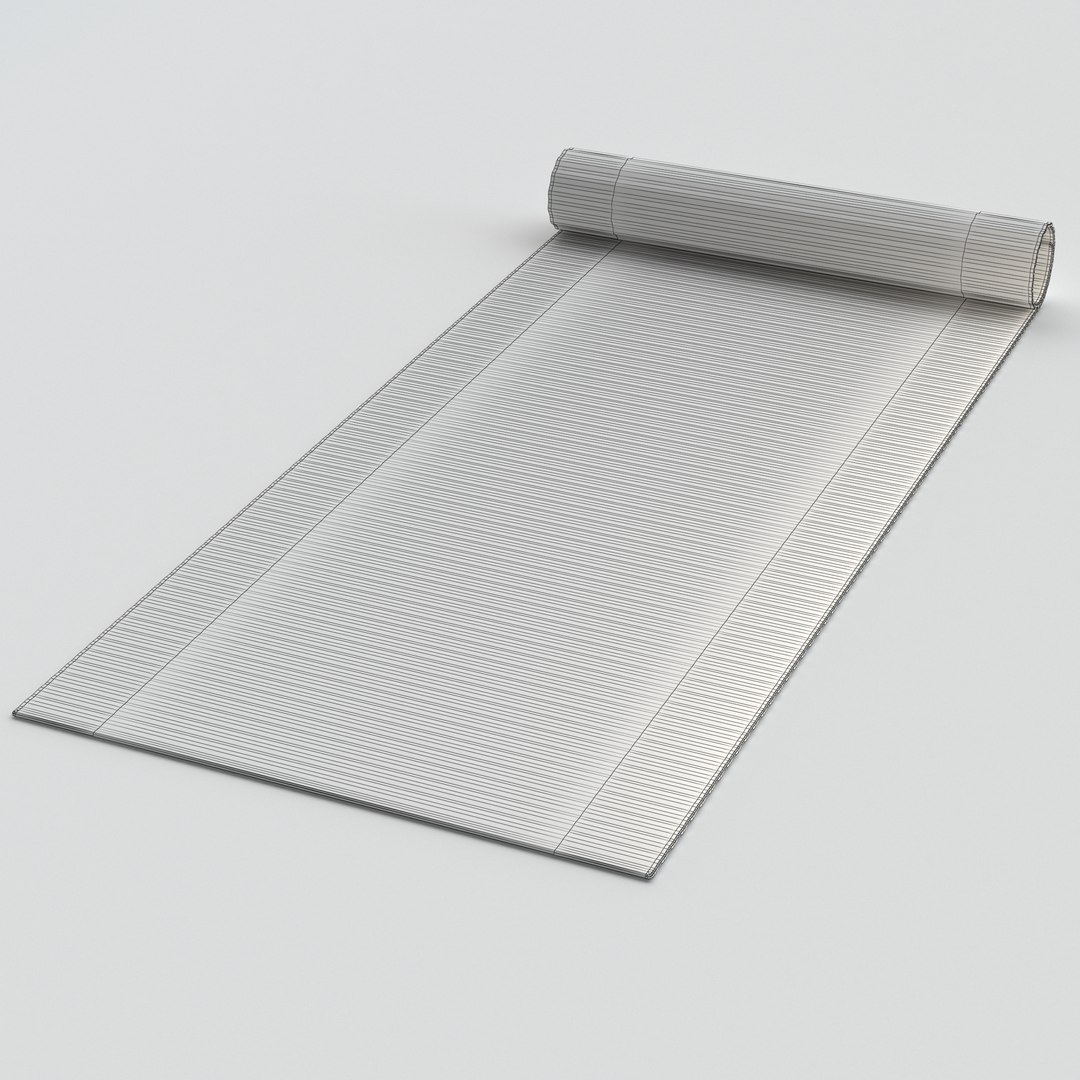 3D Yoga Mat Rigged - TurboSquid 1151469