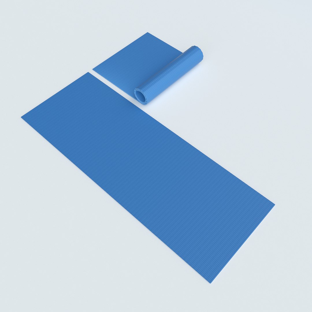 3D Yoga Mat Rigged - TurboSquid 1151469
