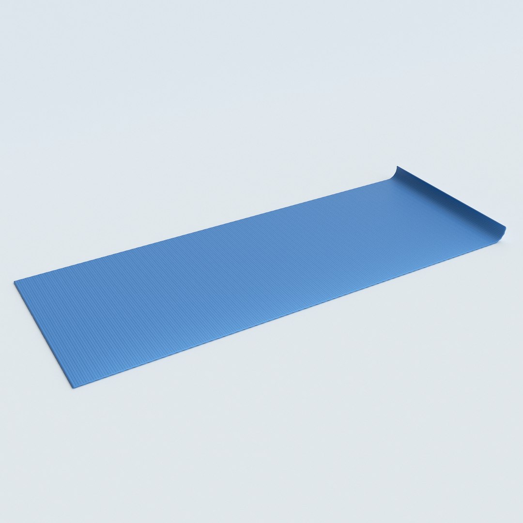 3D Yoga Mat Rigged - TurboSquid 1151469