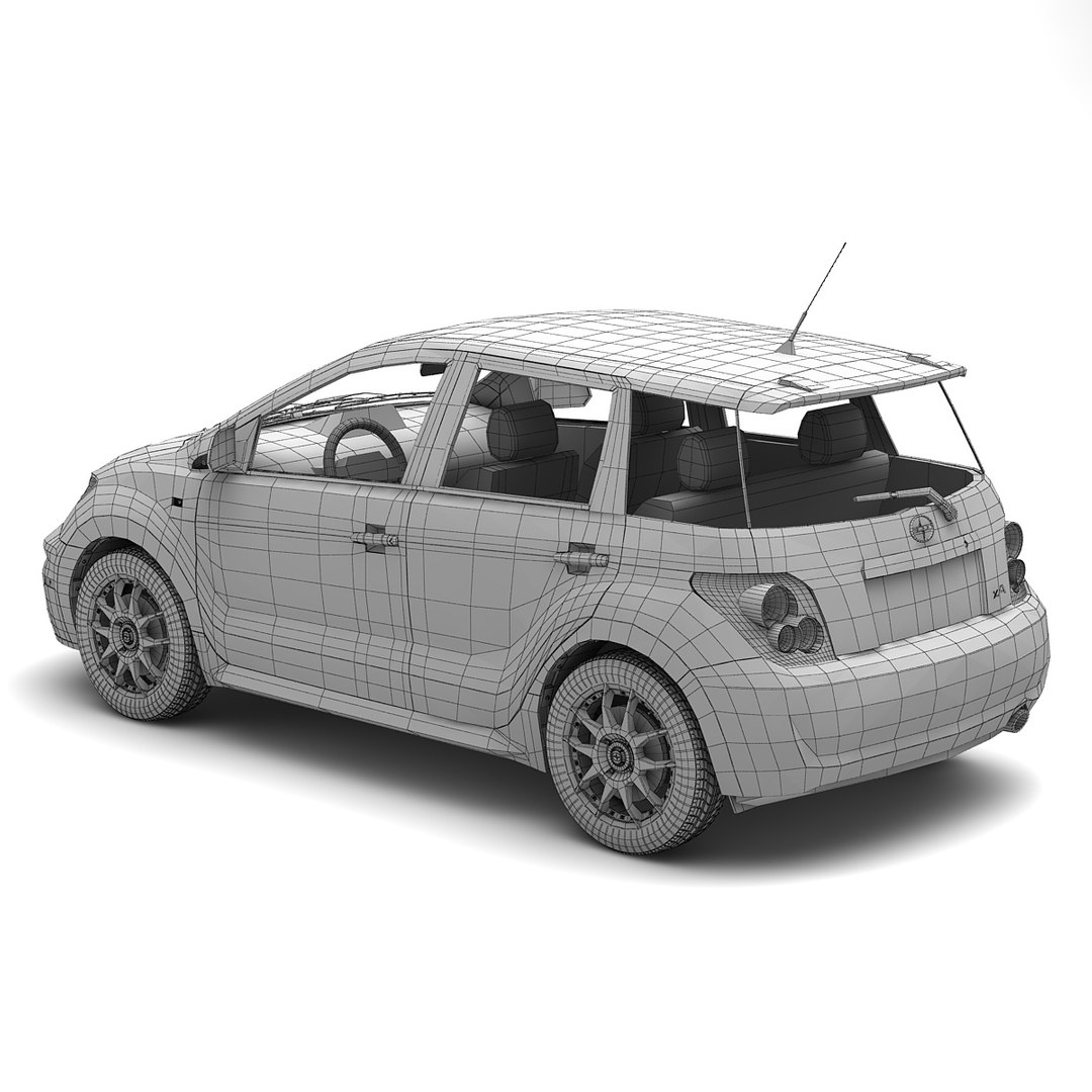 3d Scion Xa