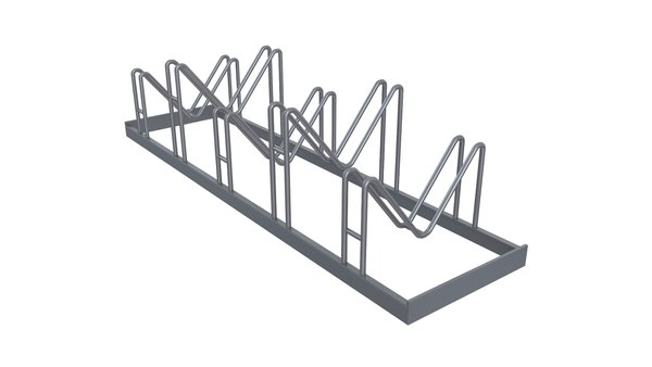 Bicycle stand 3D model - TurboSquid 1259950