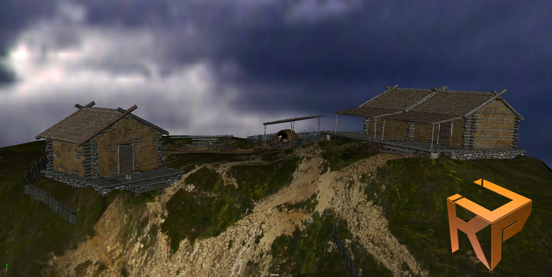 Amazon Ancient Village 3D Model - TurboSquid 1406330