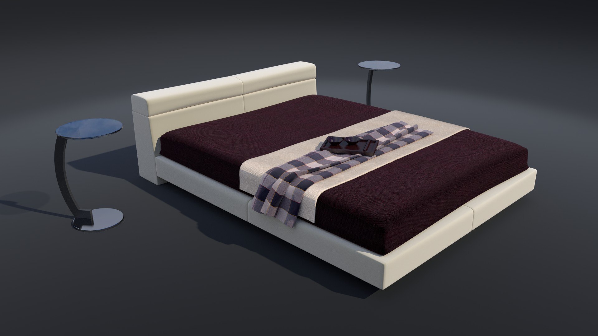 maya luxury bed tables