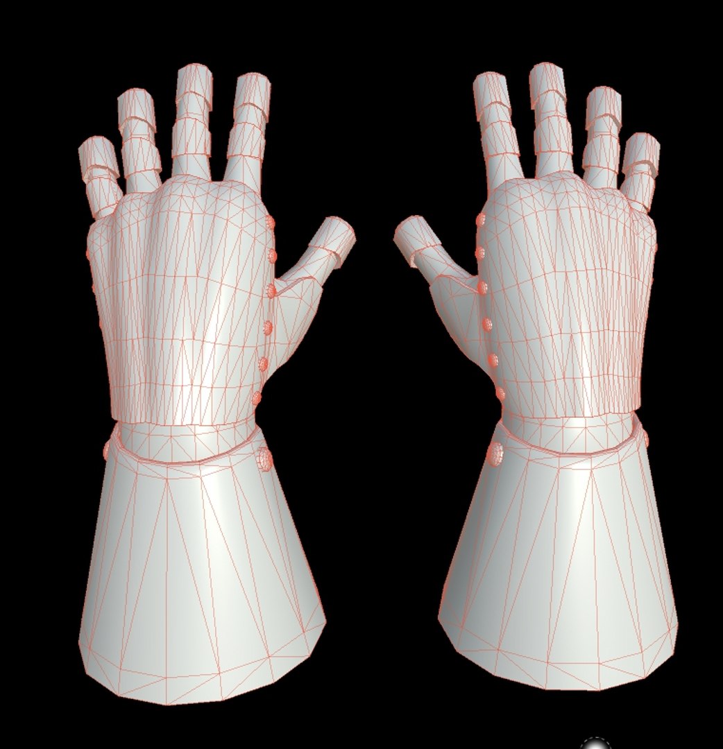 Armor Hand Model - TurboSquid 1315010