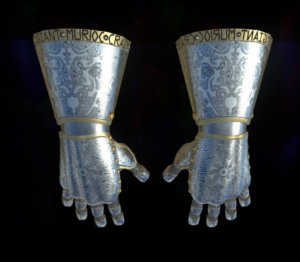 Armor Hand Model - TurboSquid 1315010