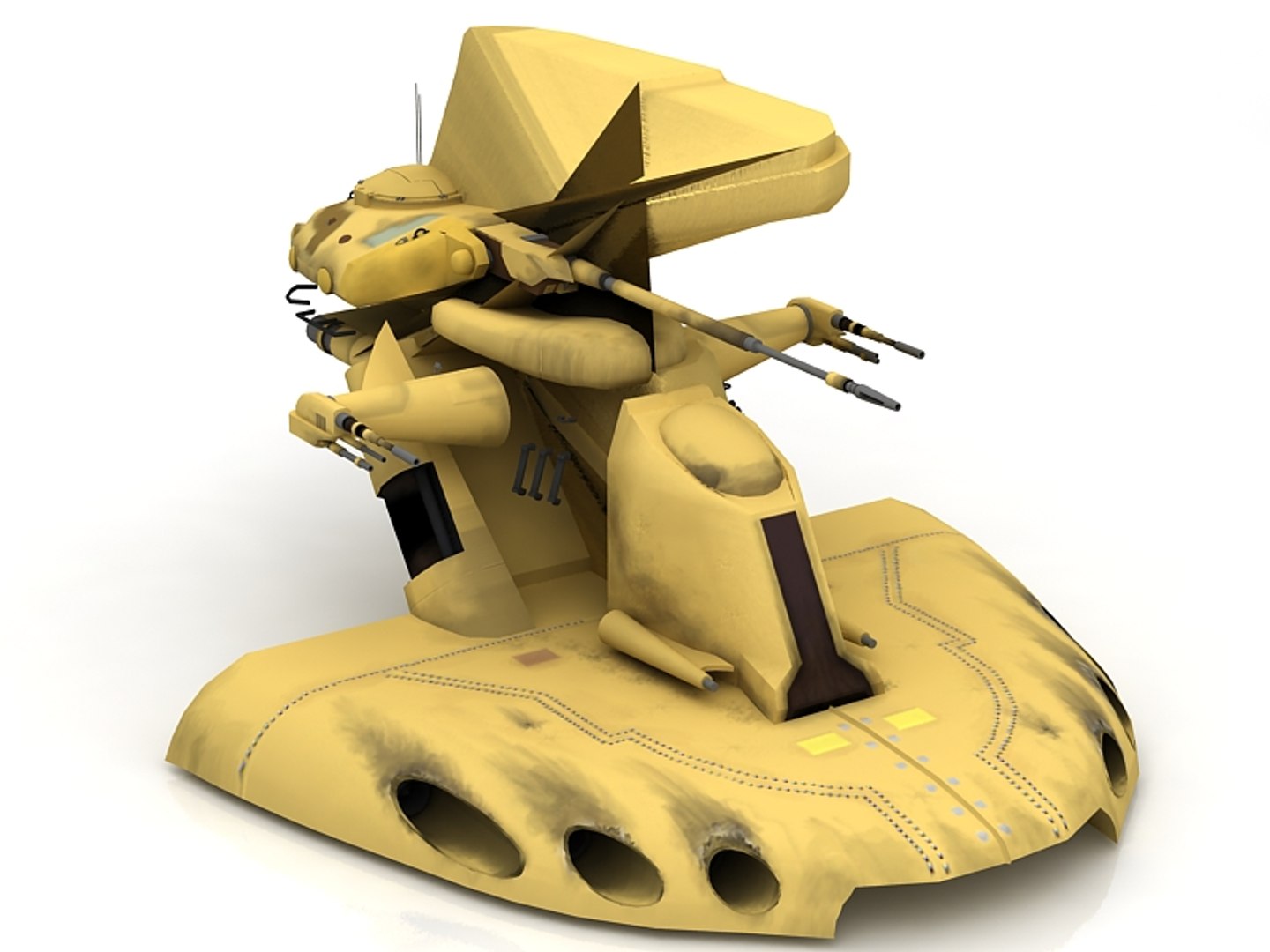 Star Wars Aat Battletank 3D Model - TurboSquid 1643692