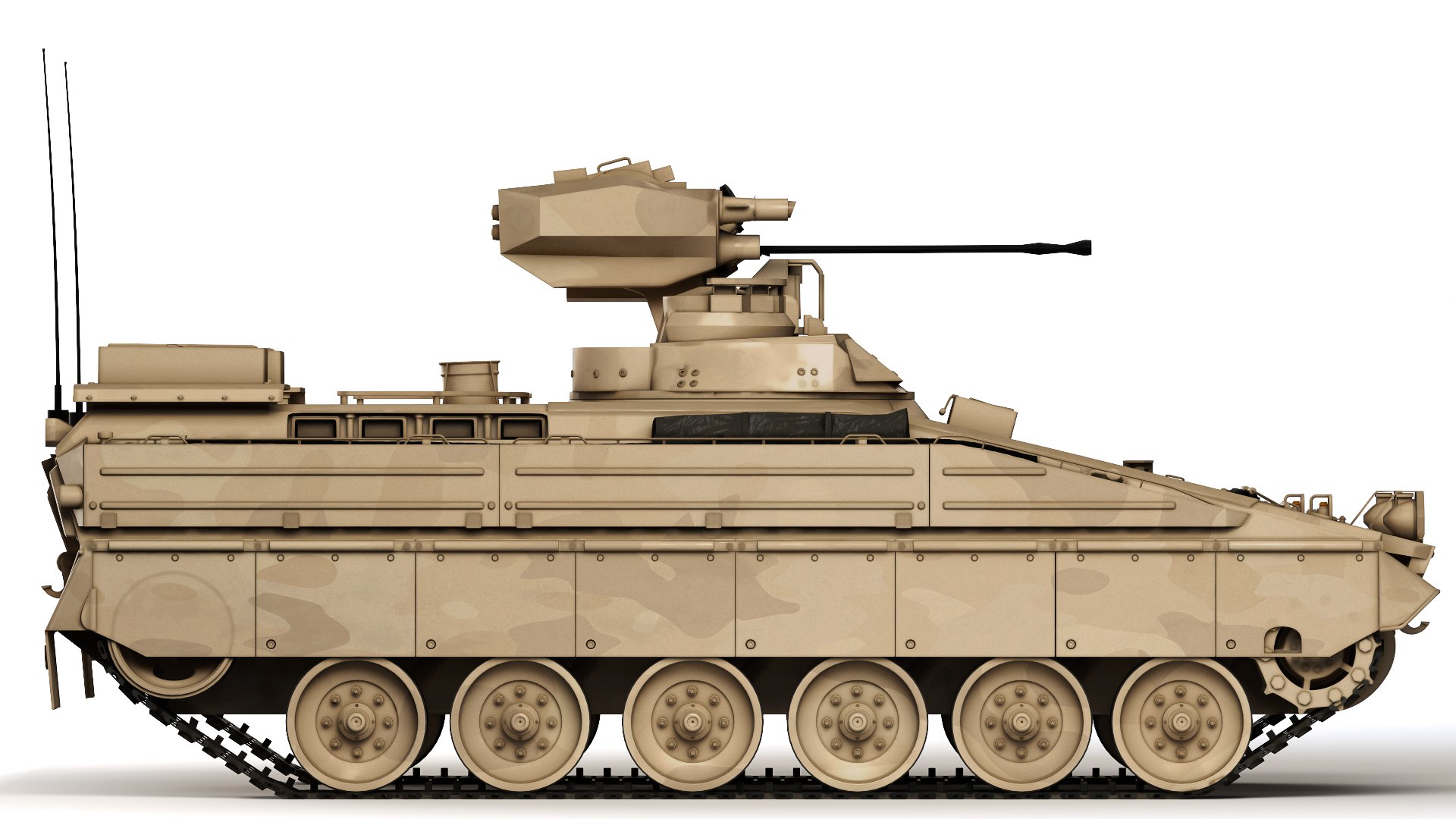 Marder 1A5 BMP 2020 3D Model - TurboSquid 2016971