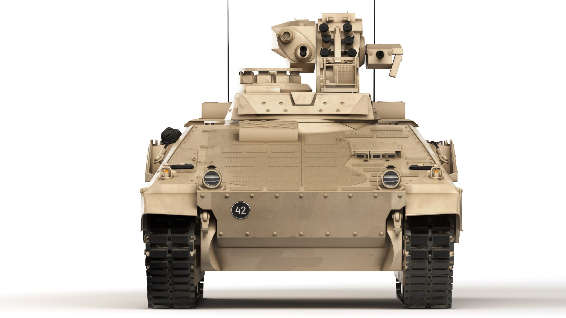 Marder 1A5 BMP 2020 3D Model - TurboSquid 2016971