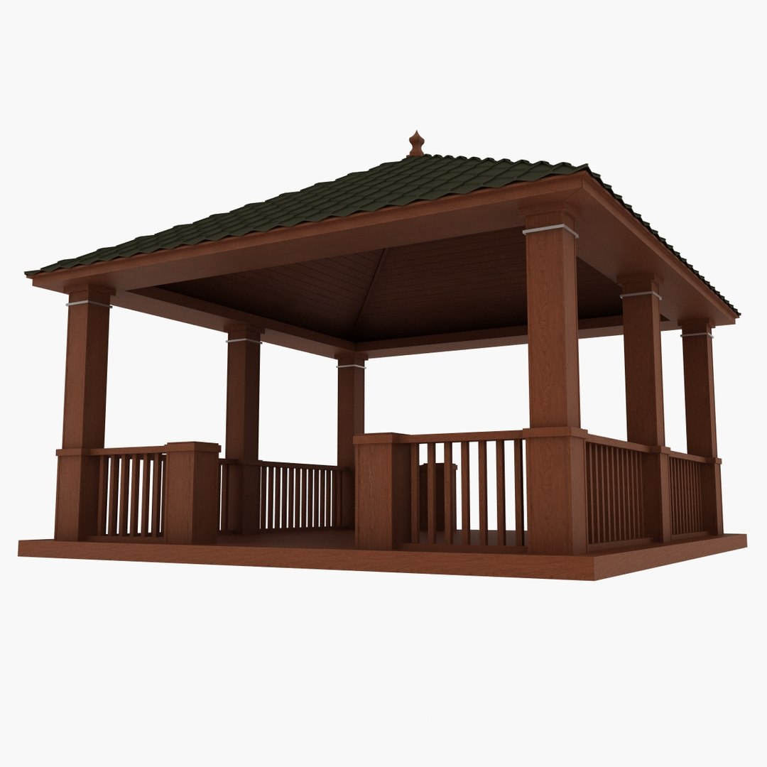 wooden pavilion max