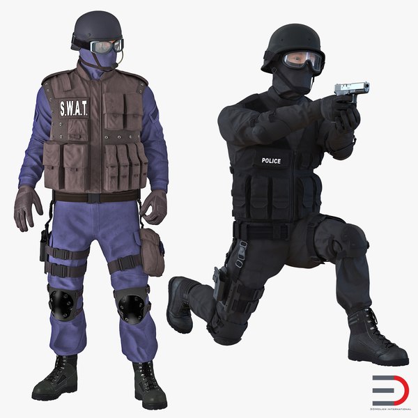 Characters Swat 3D Models for Download | TurboSquid