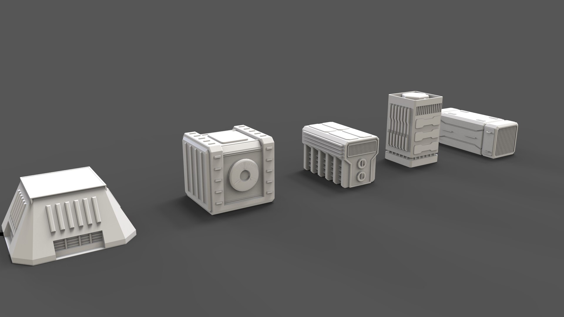 3D Scifi Props Model - TurboSquid 1766689