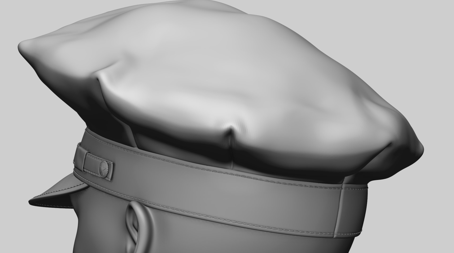 3D Police Hat Model - TurboSquid 1471514