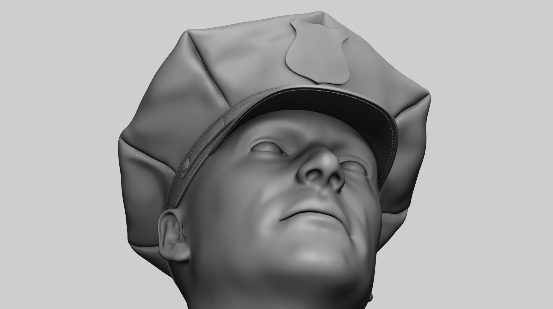 3D Police Hat Model - TurboSquid 1471514