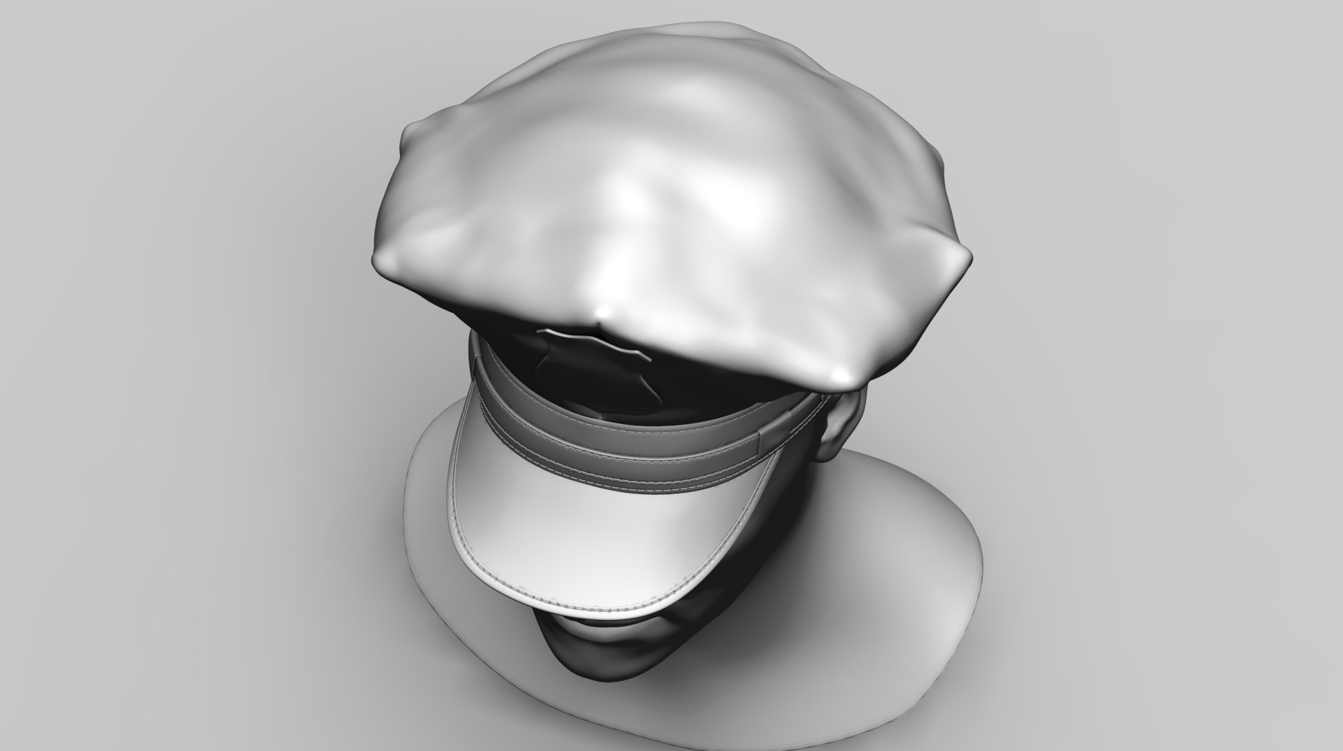 3D Police Hat Model - TurboSquid 1471514