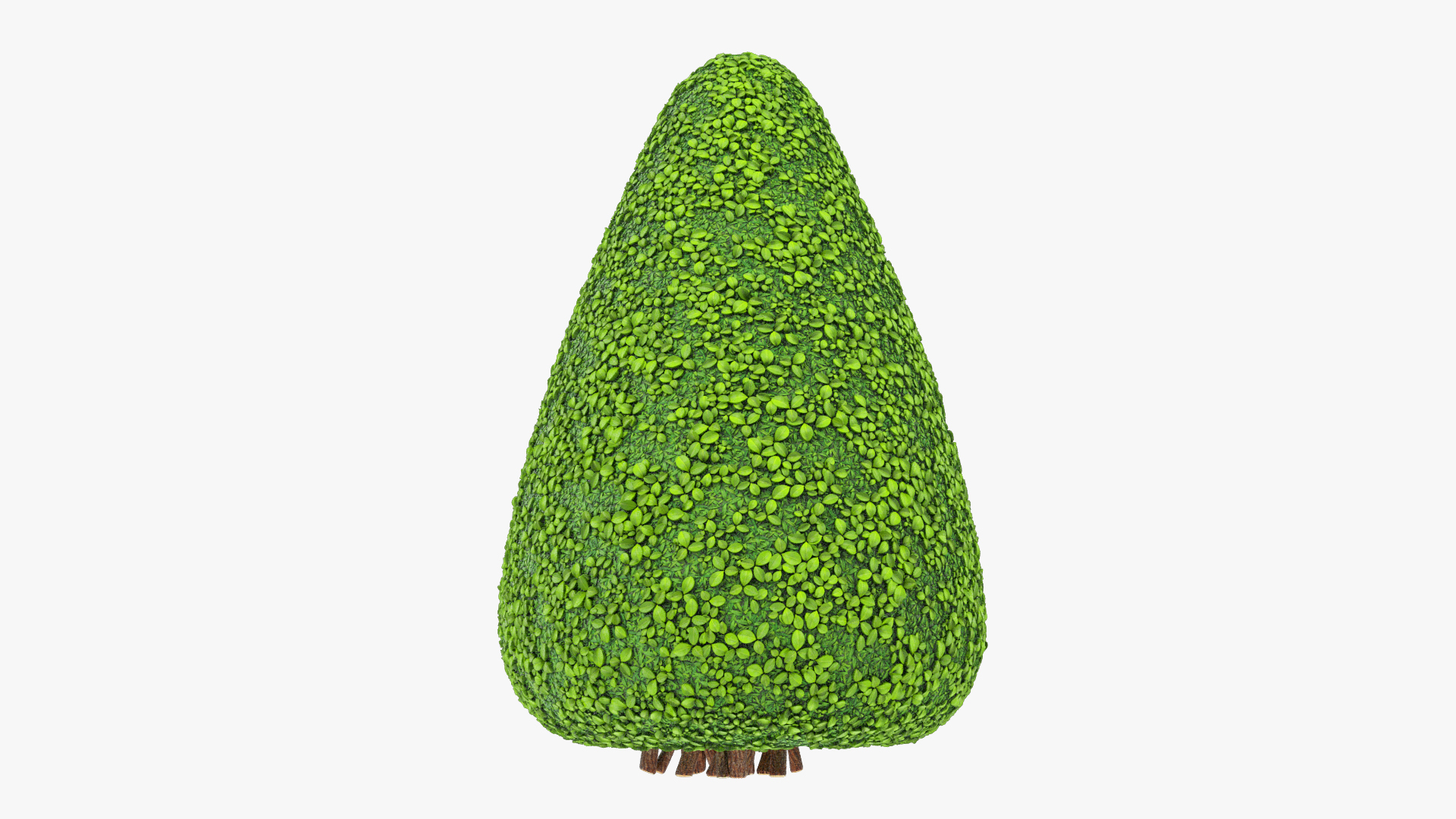 3D Stylized Cone Bush V1 - TurboSquid 2095219