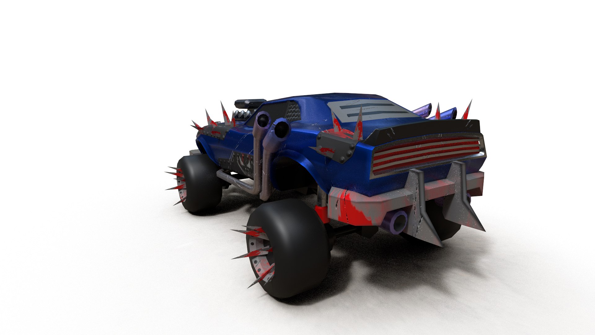 Low Poly AvengerDoom Car With 4K PBR Texture 3D Model - TurboSquid 2171244