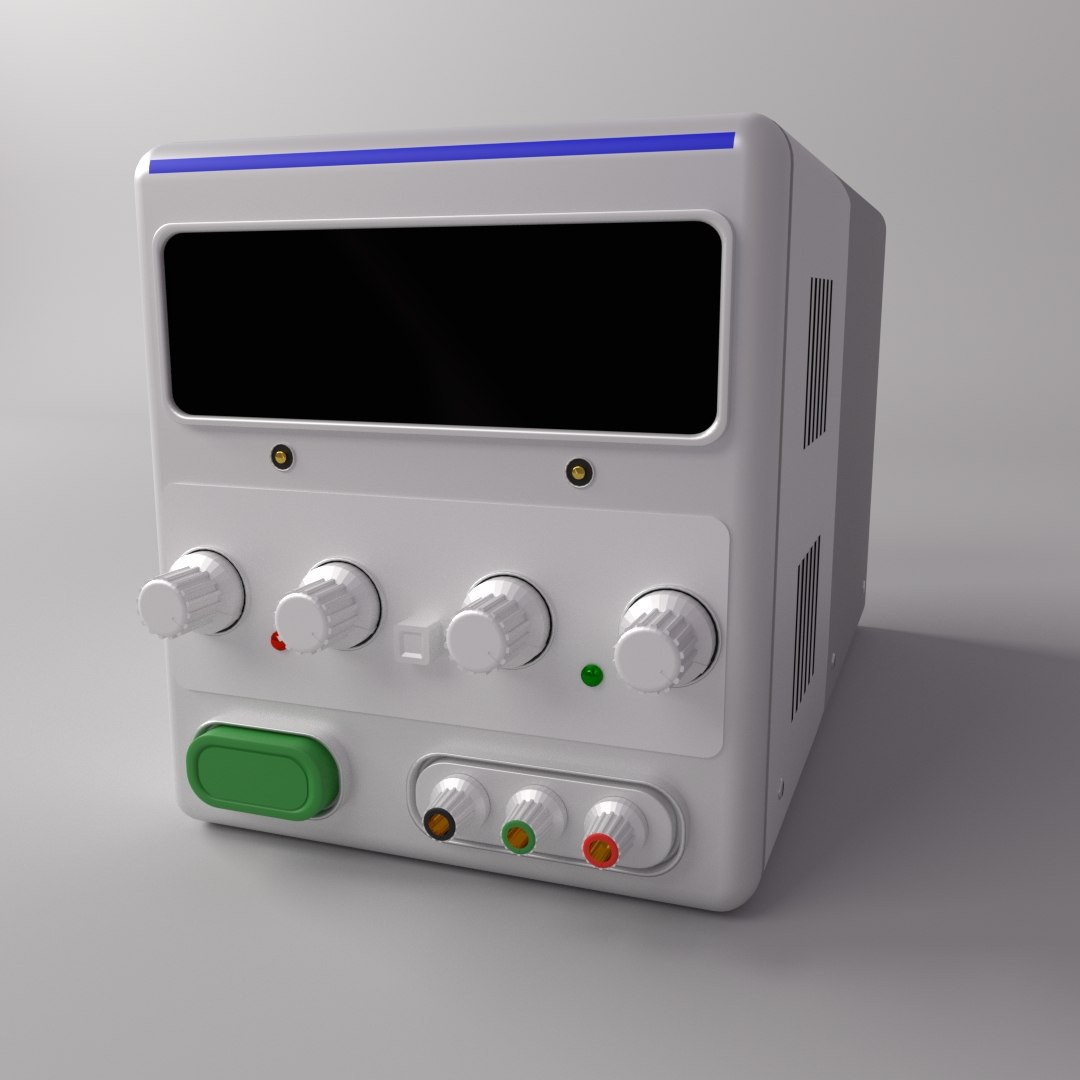 3D Variable Power Supply - TurboSquid 1564342