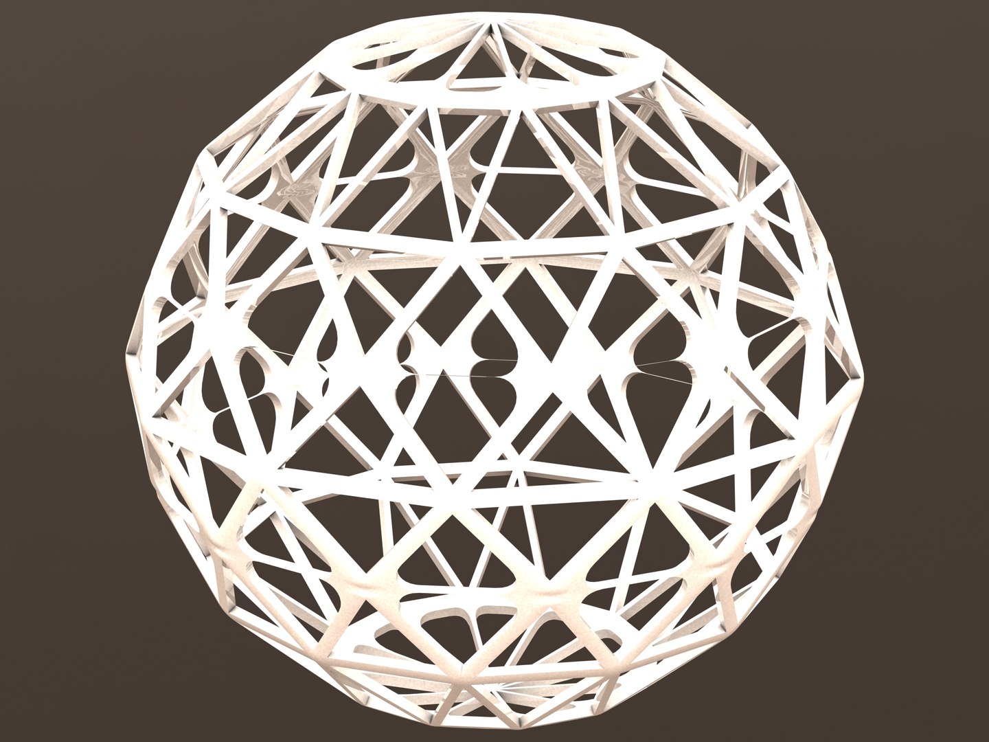 Wireframe Shape Geometric Sphere Cut Diamond 3D Model - TurboSquid 2176017