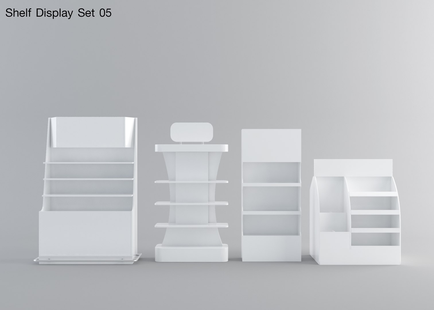 Display Shelf 3D Model - TurboSquid 1219216