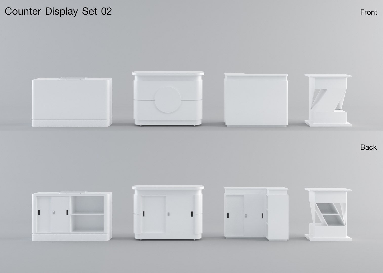 Display Shelf 3D Model - TurboSquid 1219216