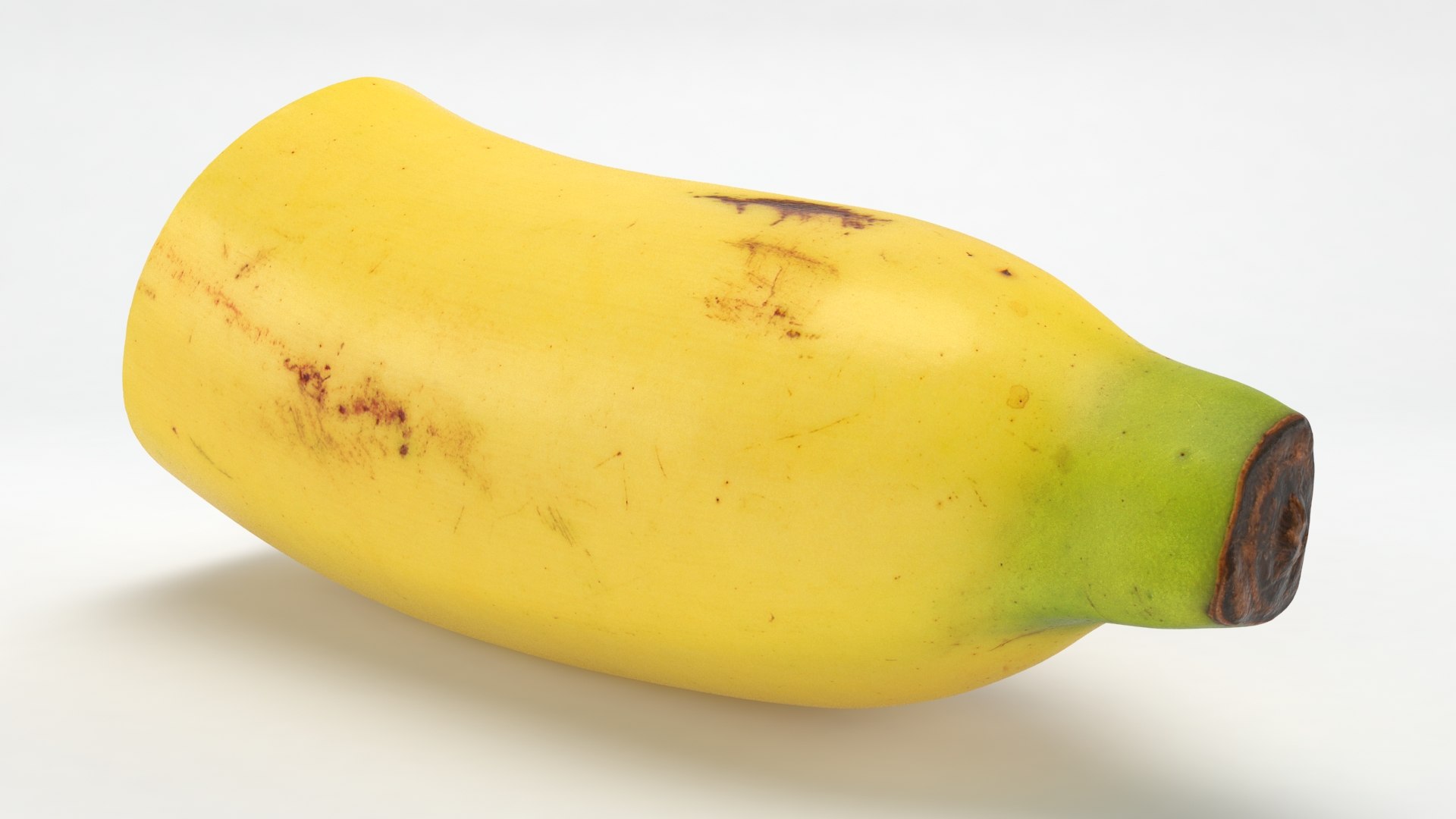 3D Model Half Banana 02 - TurboSquid 1827040