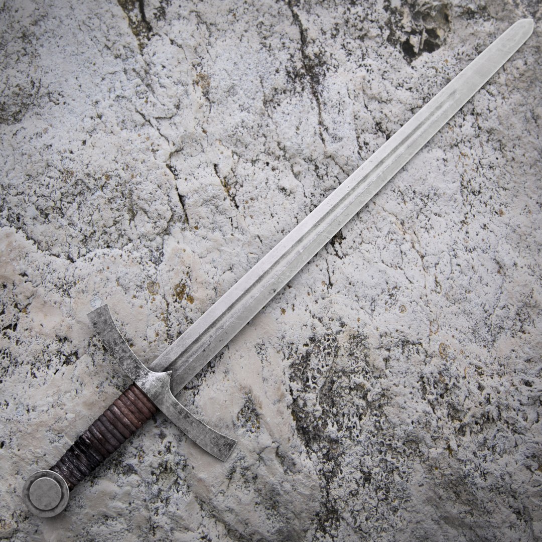 Medieval Sword 3d Model