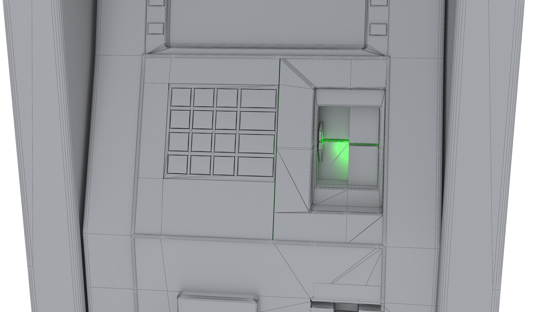 3D Bank ATM Cash Machine Model - TurboSquid 2278832