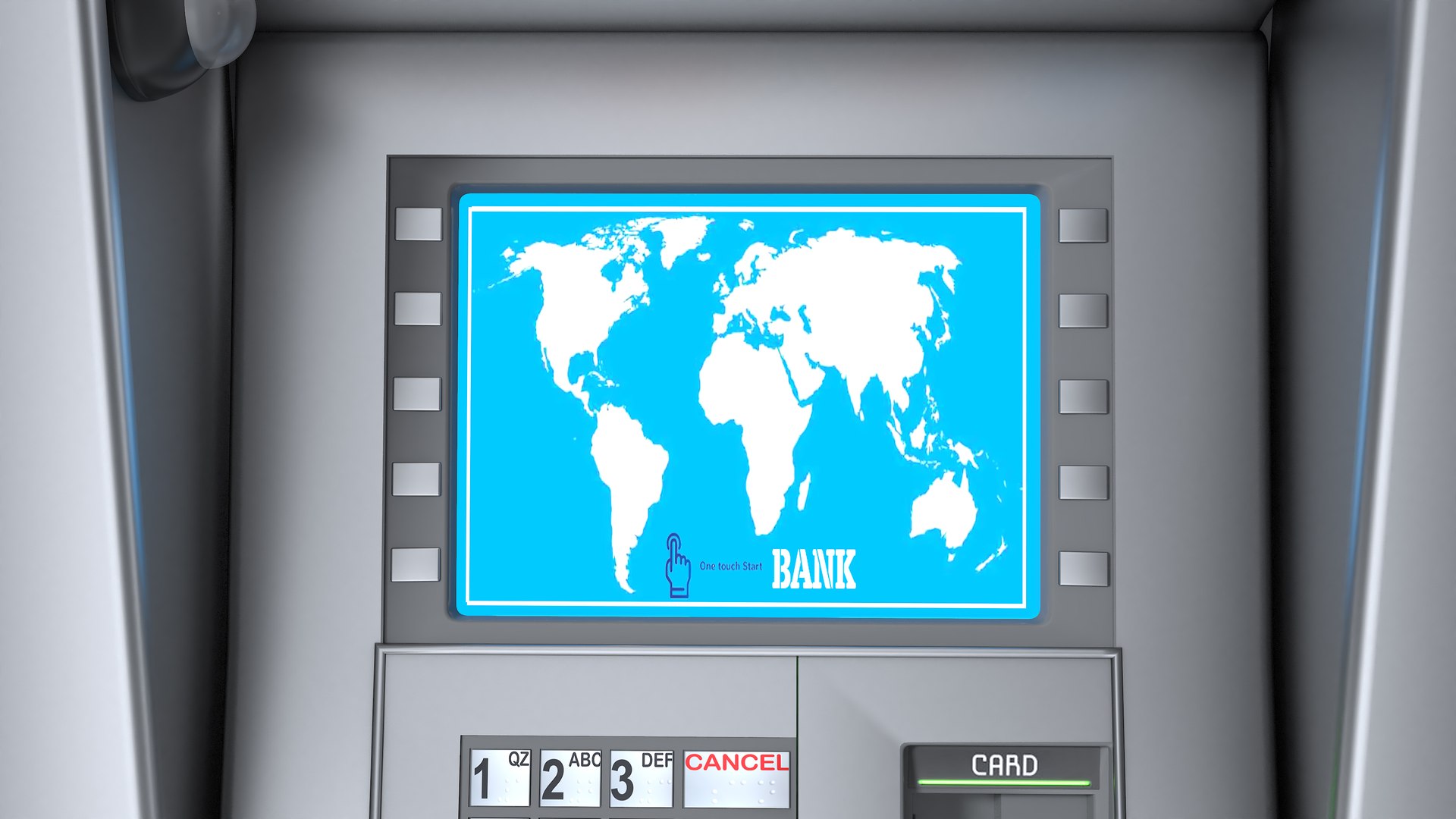 3D Bank ATM Cash Machine Model - TurboSquid 2278832