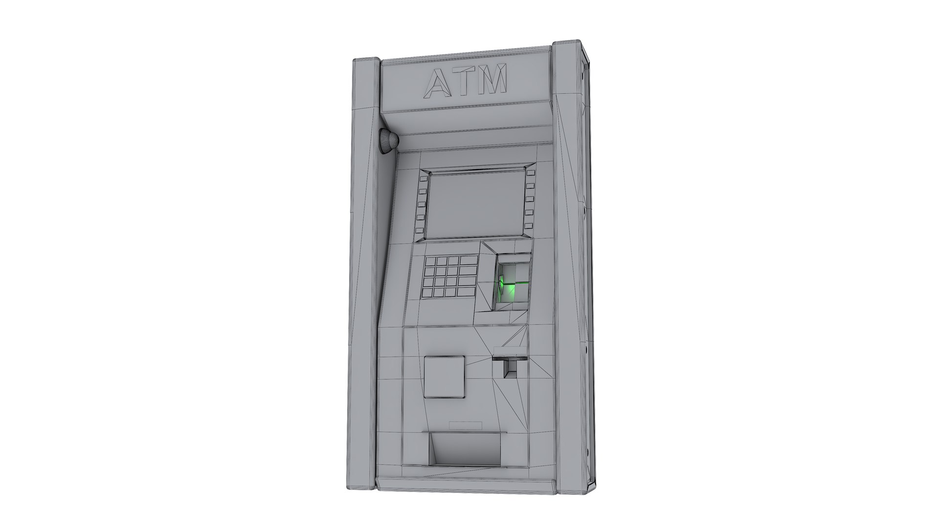 3D Bank ATM Cash Machine Model - TurboSquid 2278832