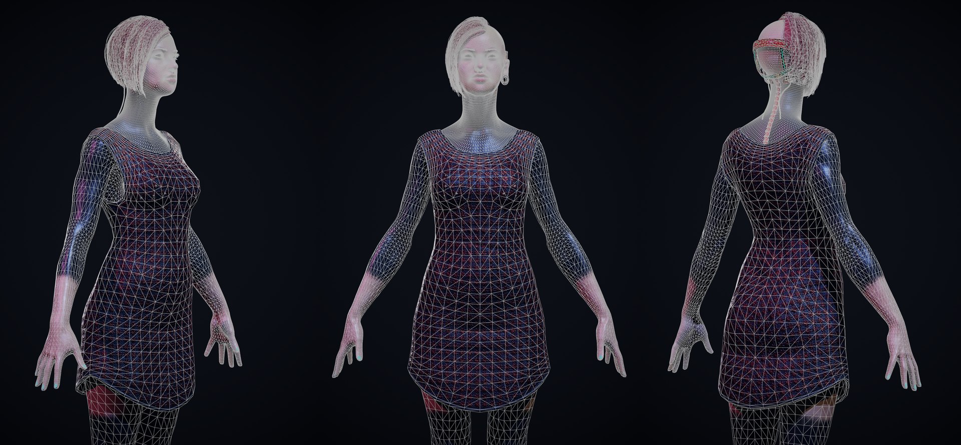 3D Model Cyber Cultist V2 - TurboSquid 2343328
