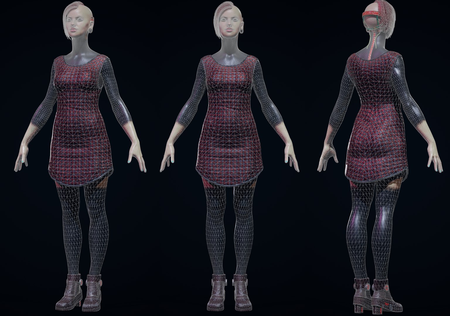 3D Model Cyber Cultist V2 - TurboSquid 2343328