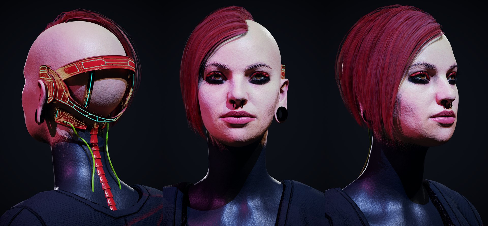 3D Model Cyber Cultist V2 - TurboSquid 2343328