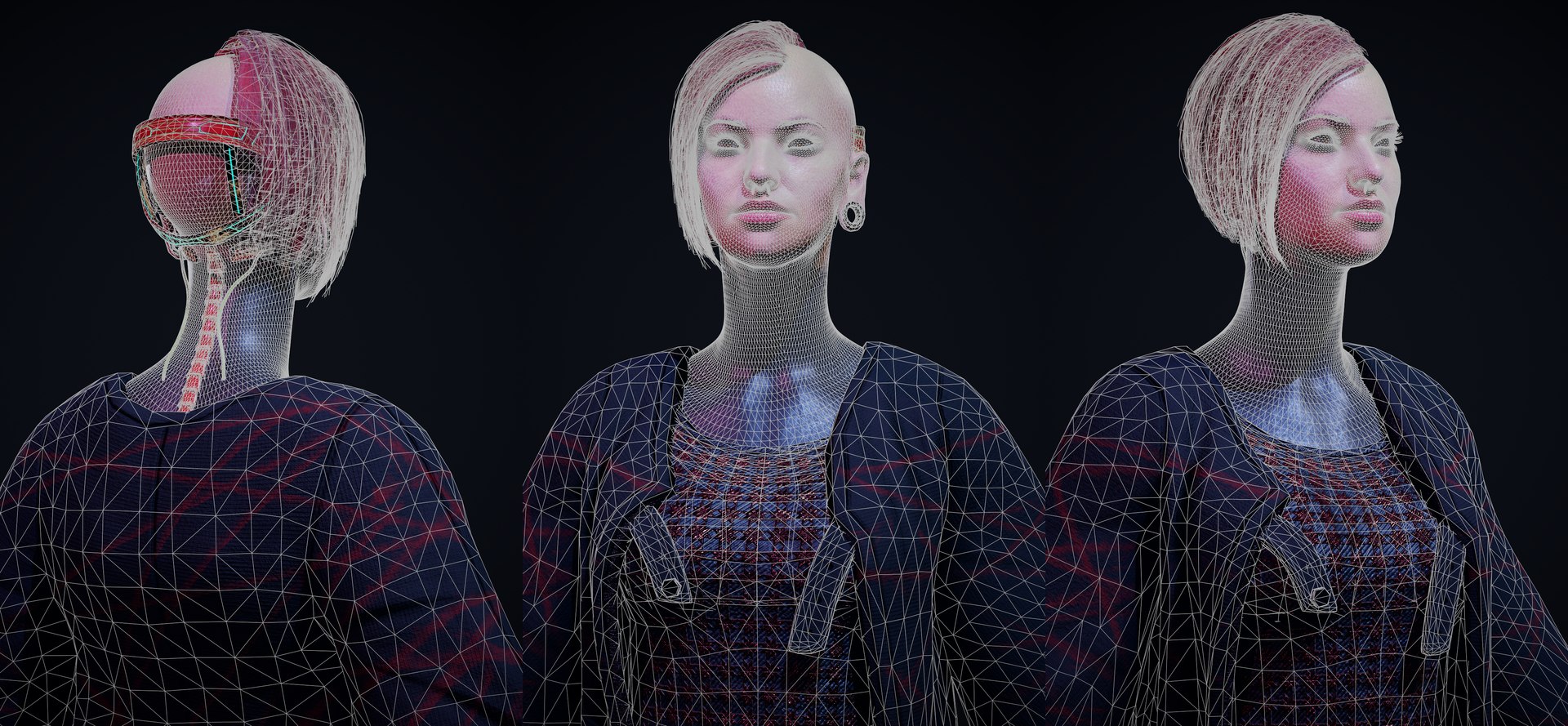 3D Model Cyber Cultist V2 - TurboSquid 2343328