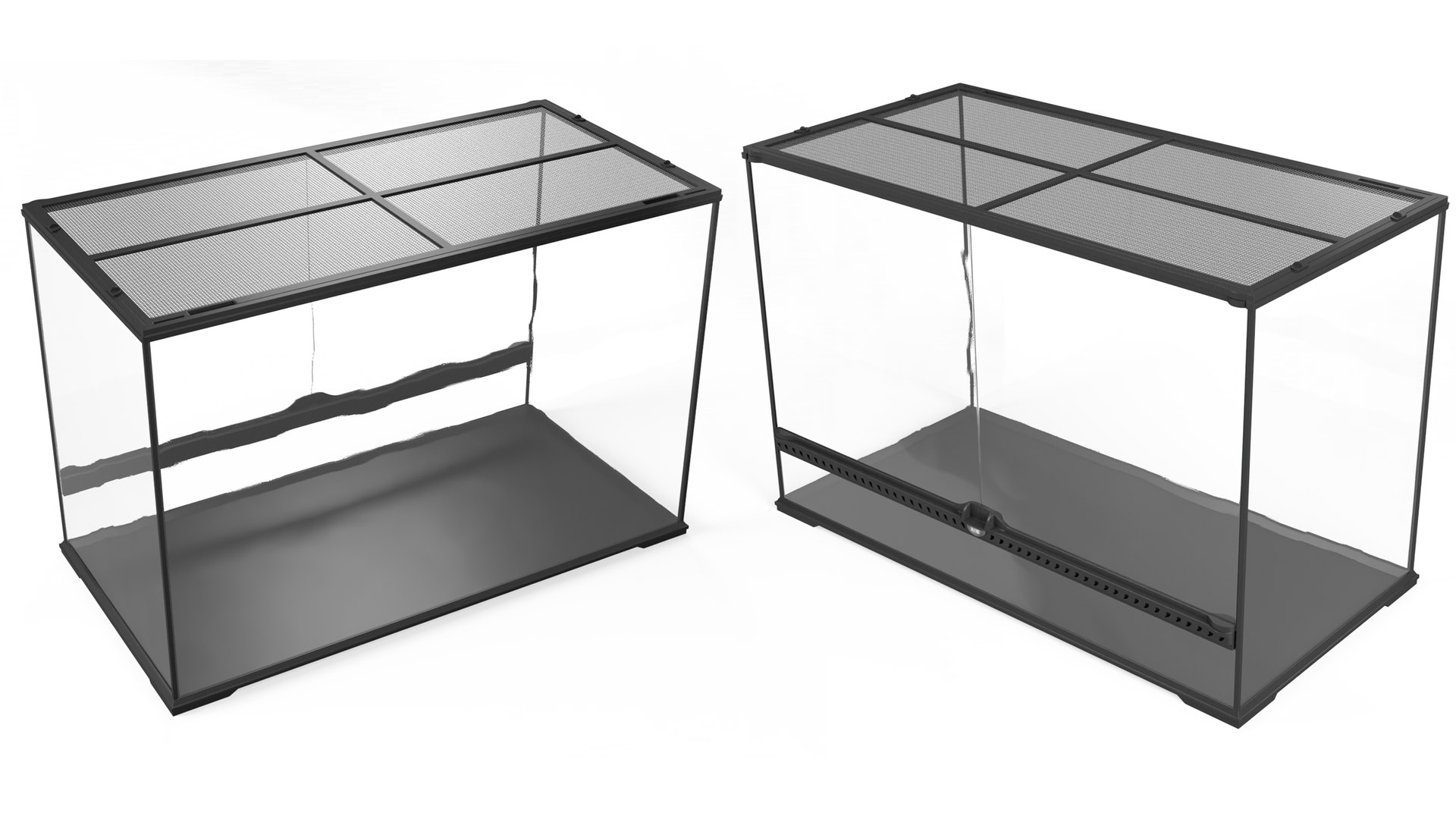 3D Empty Large Terrarium For Serpents And Lizards Model - TurboSquid ...