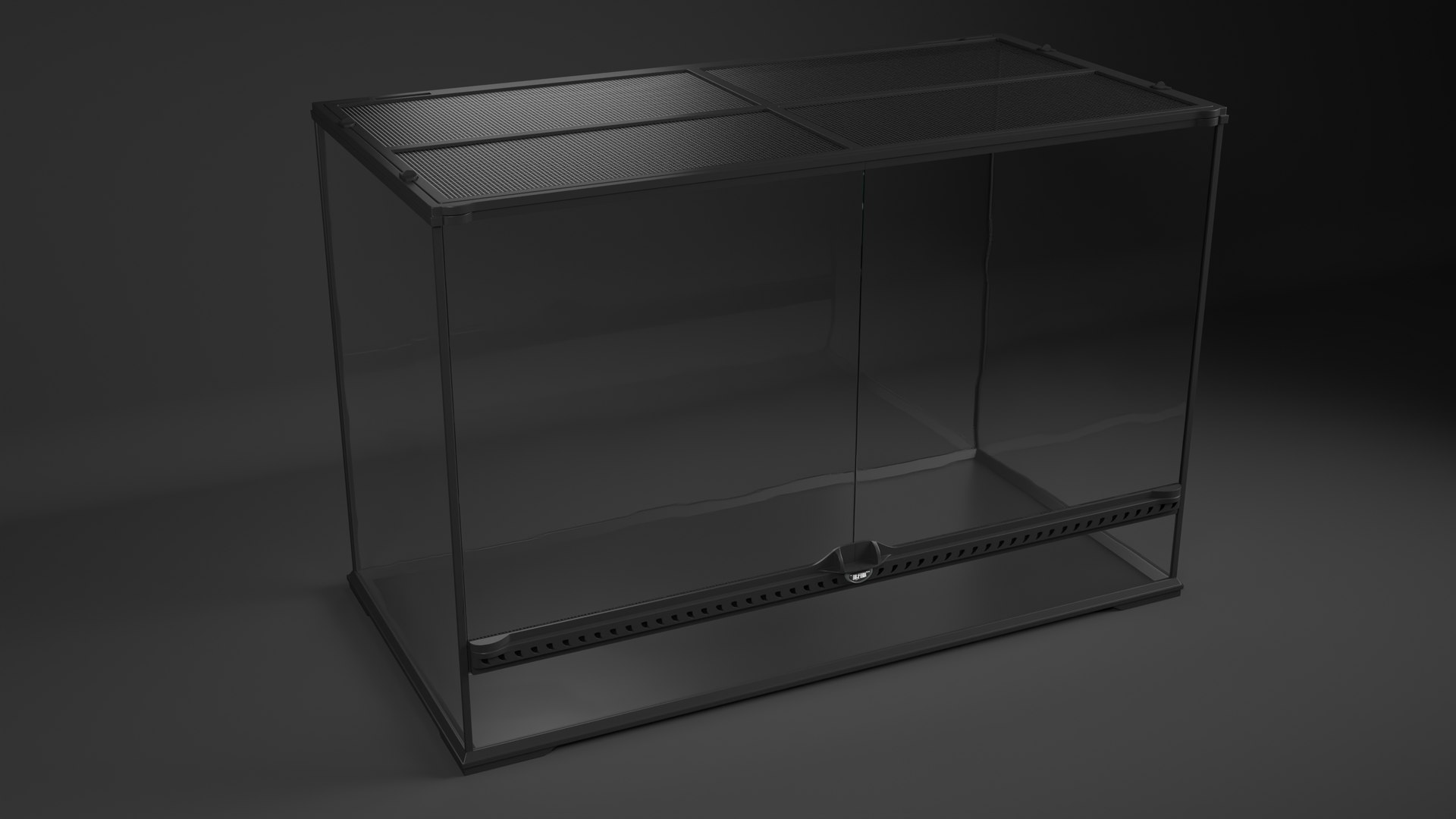 3D Empty Large Terrarium For Serpents And Lizards Model - TurboSquid ...
