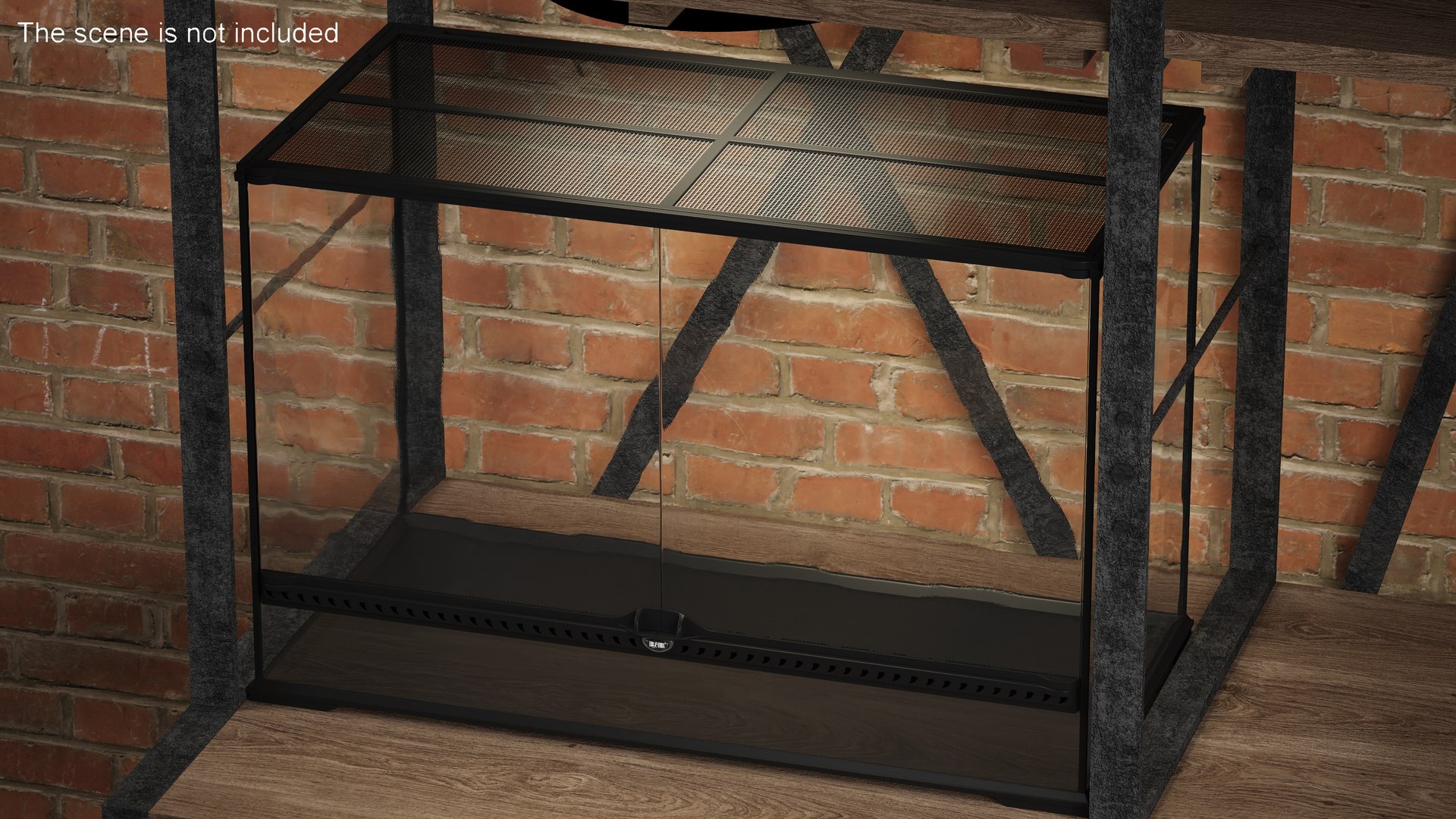 3D Empty Large Terrarium For Serpents And Lizards Model - TurboSquid ...